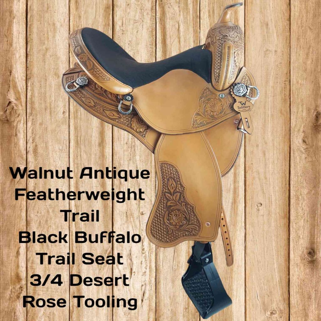Elite Featherweight Trail | Lightweight Western Trail Saddle