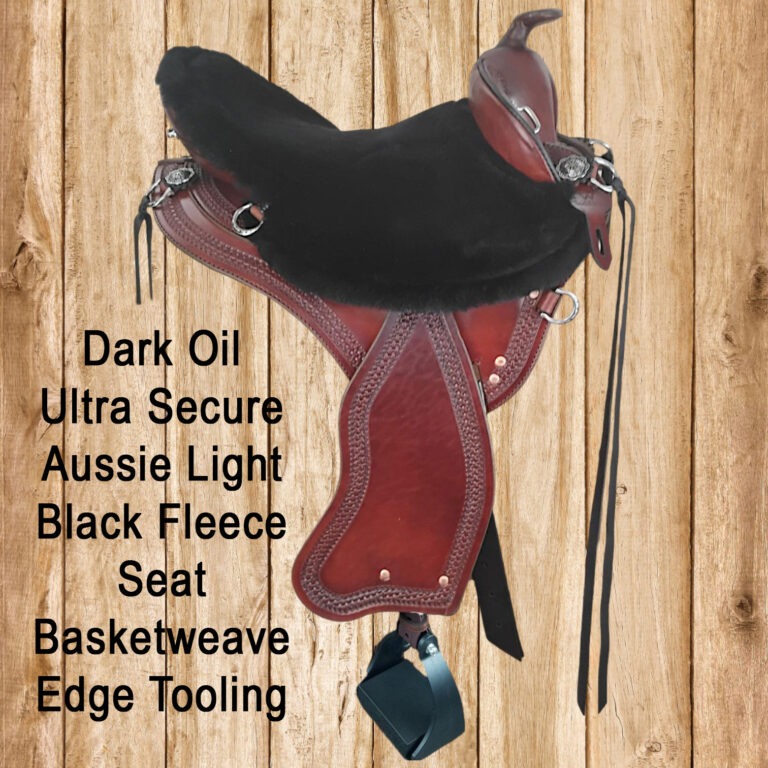 Ultimate Lightweight Australian saddle: 17 lb Lightweight Comfort